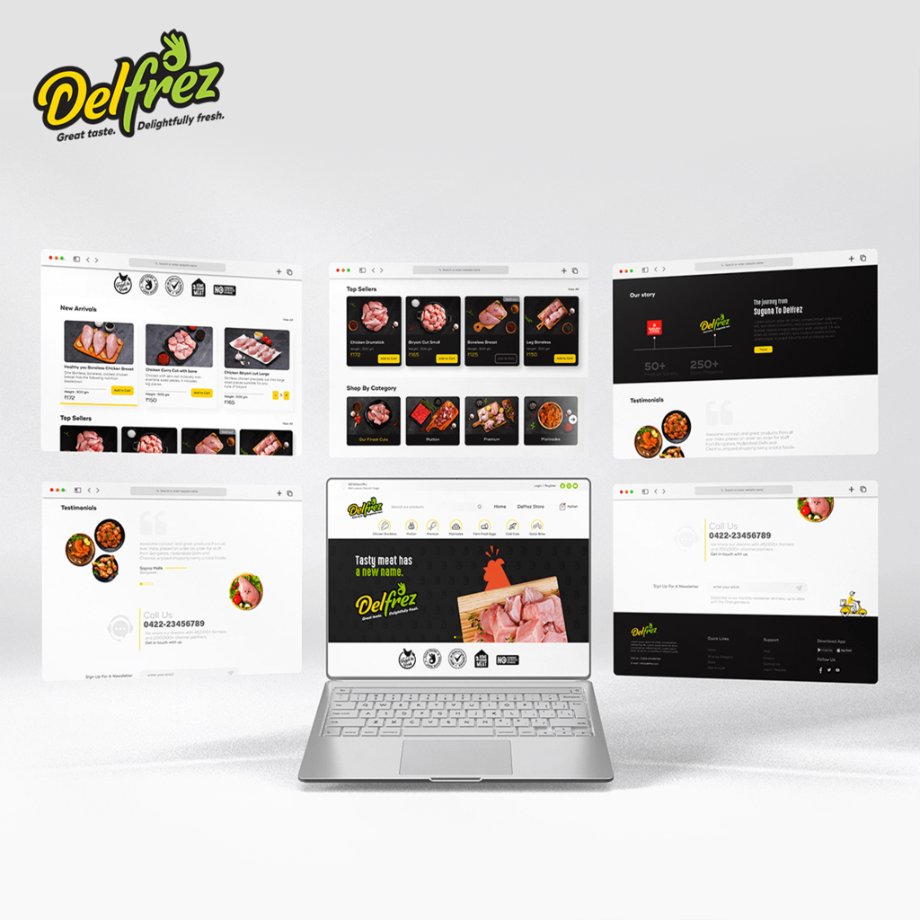 Website design - Red Pencil